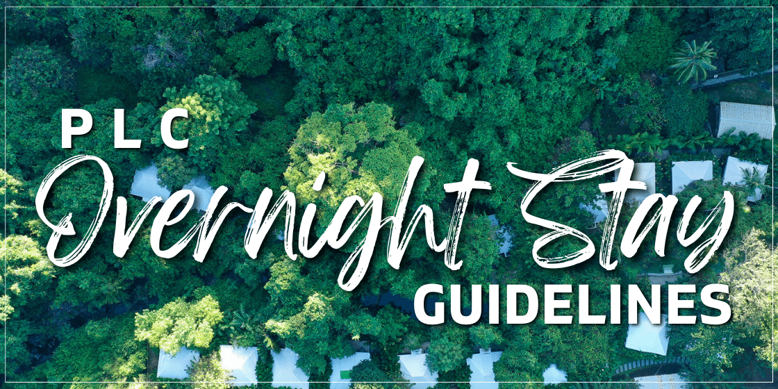 Resort Guidelines Overnight Stay Guidelines