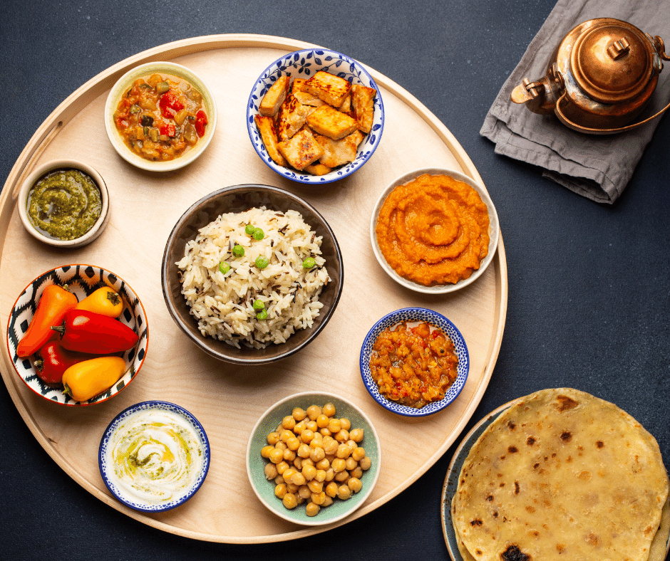 Indian Thali Set Menu